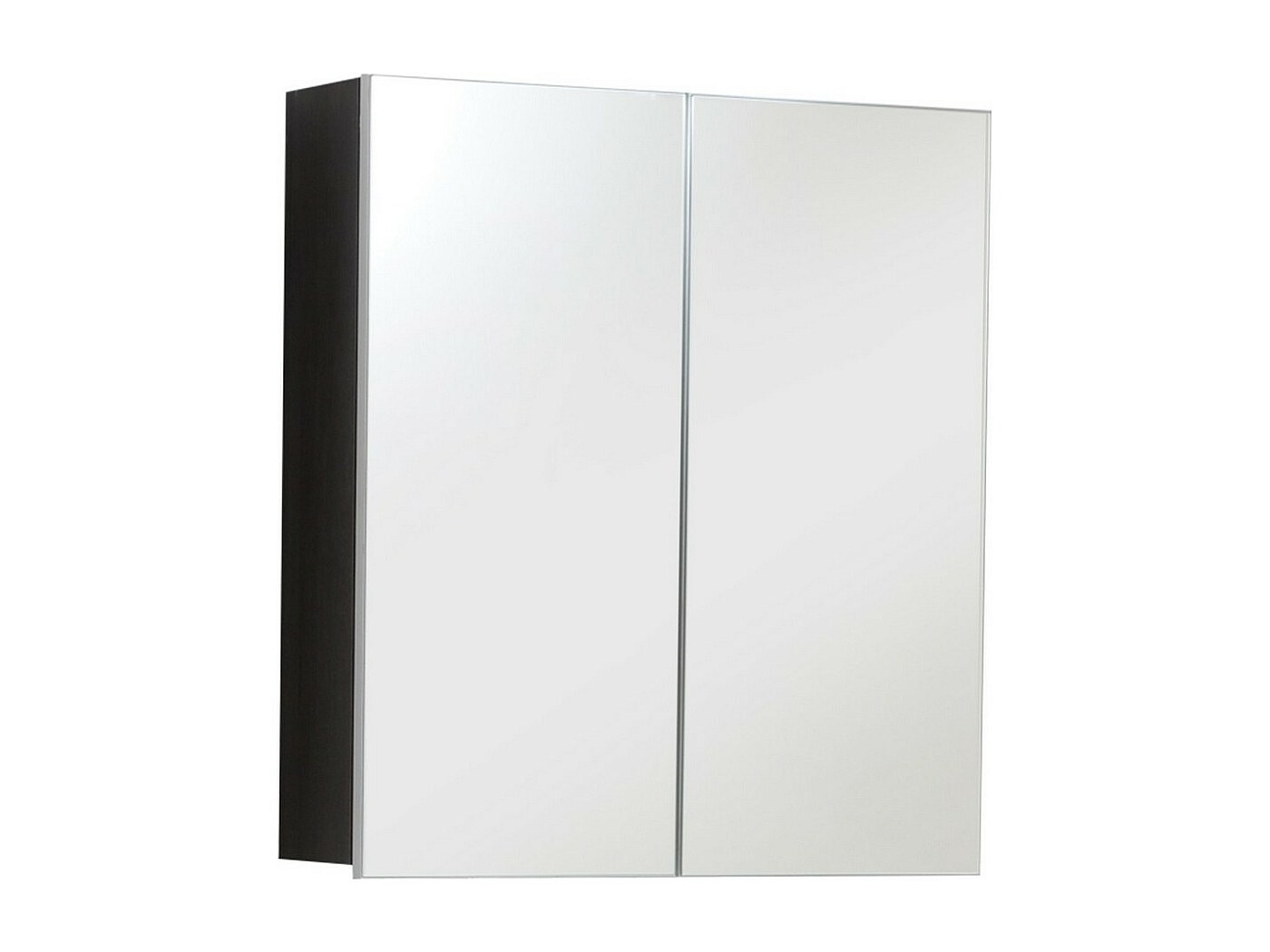 Badkamer Wandkast met Spiegel Line, Wit, 60x67x18 cm, EPIKASA