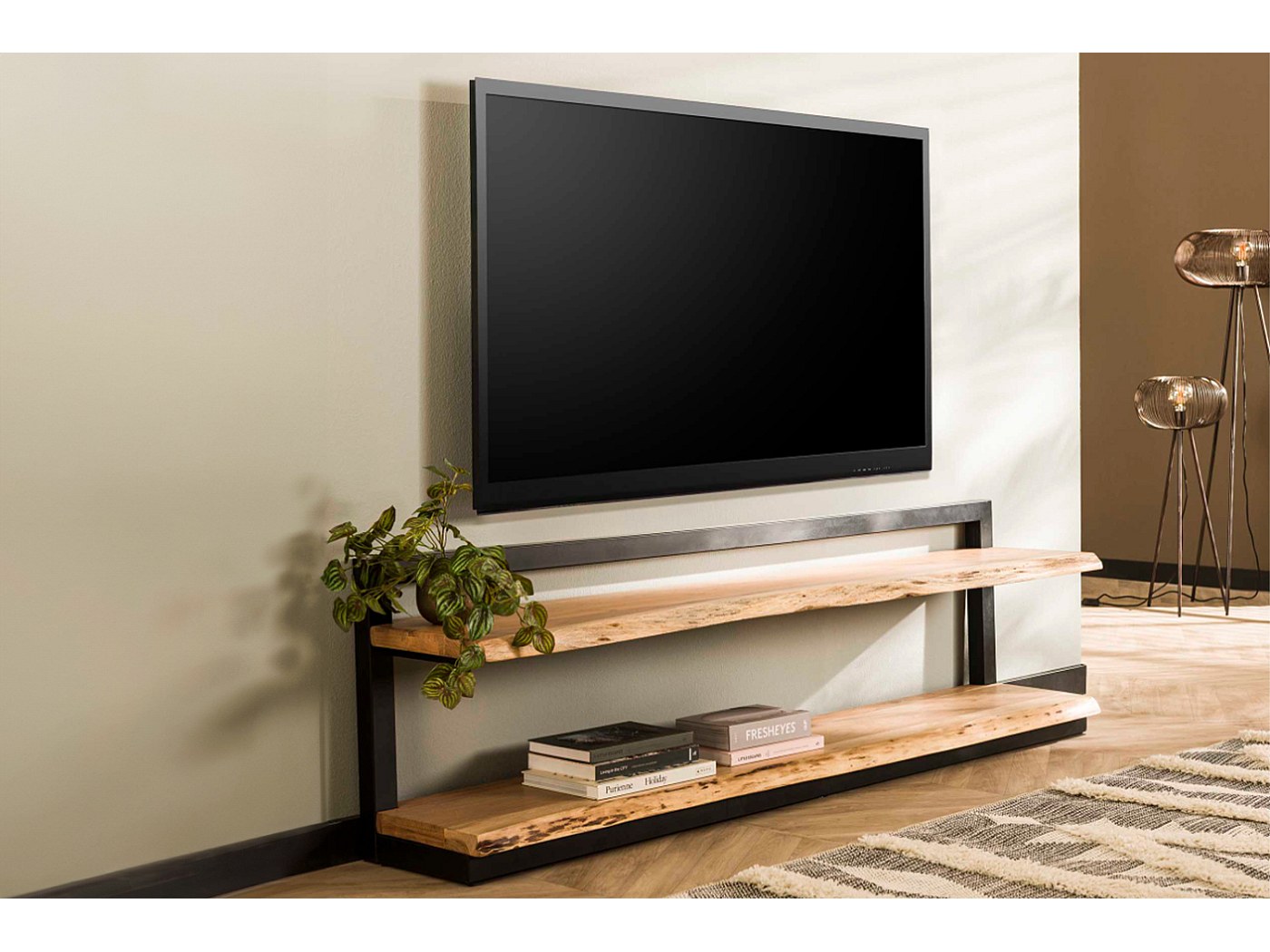 Buffet - marron Bois - ALVOR