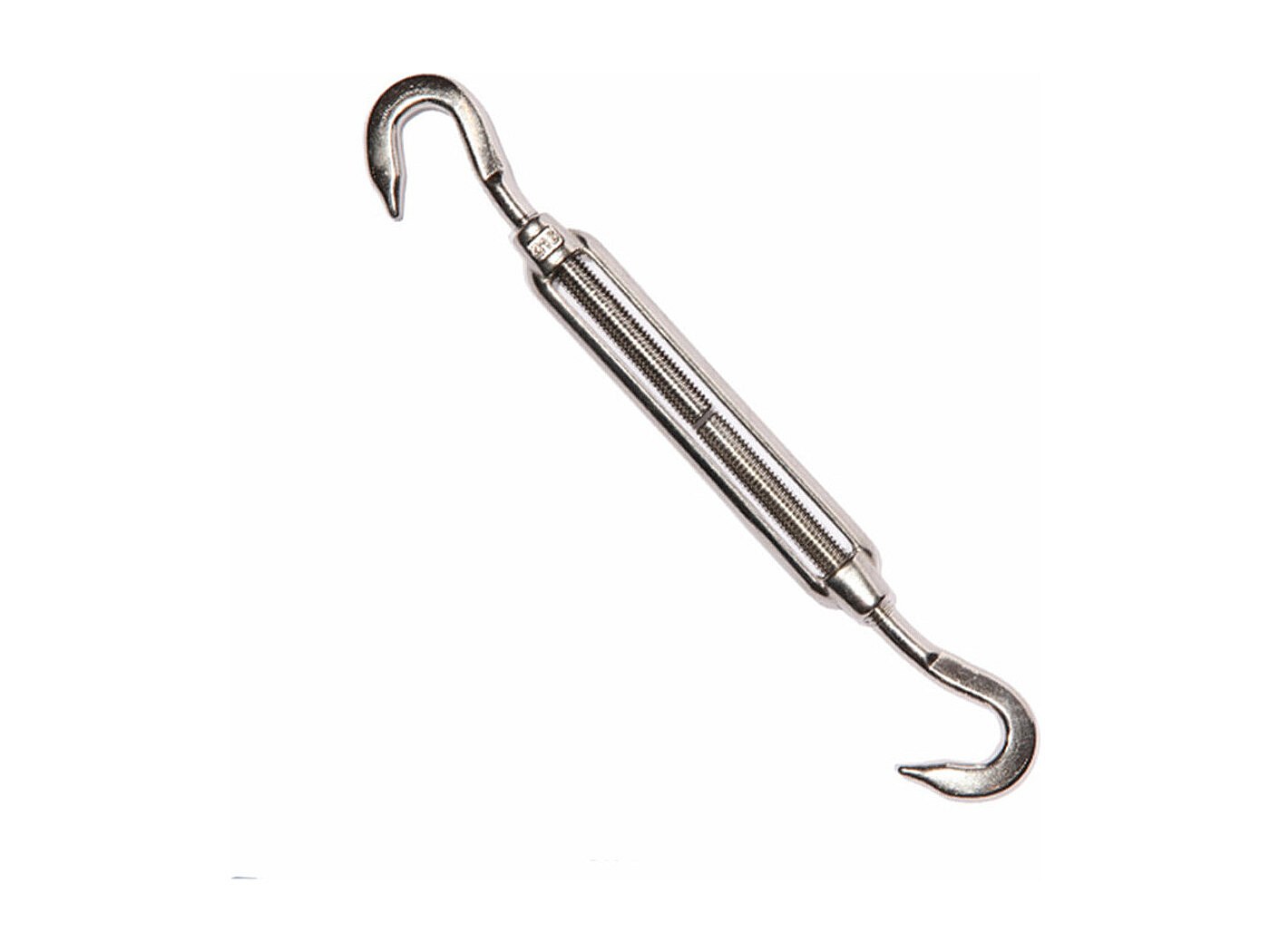 Platinum M10 Spanmoer 2 x haak - RVS