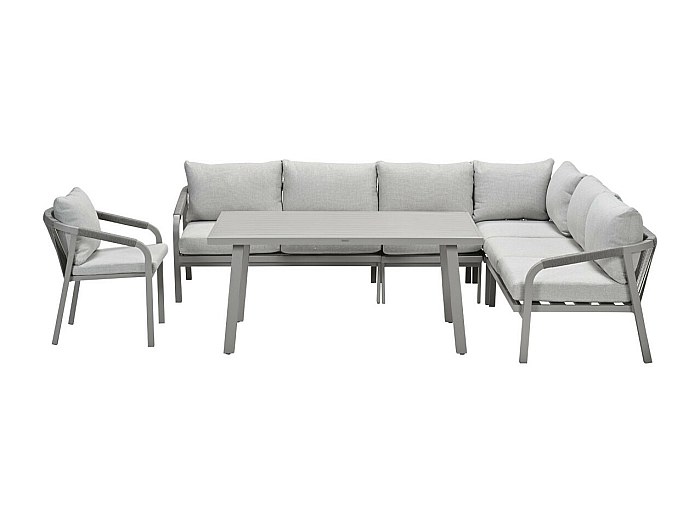 Ensemble salon salle à manger Garden Impressions Tarera taupe - 6 ...