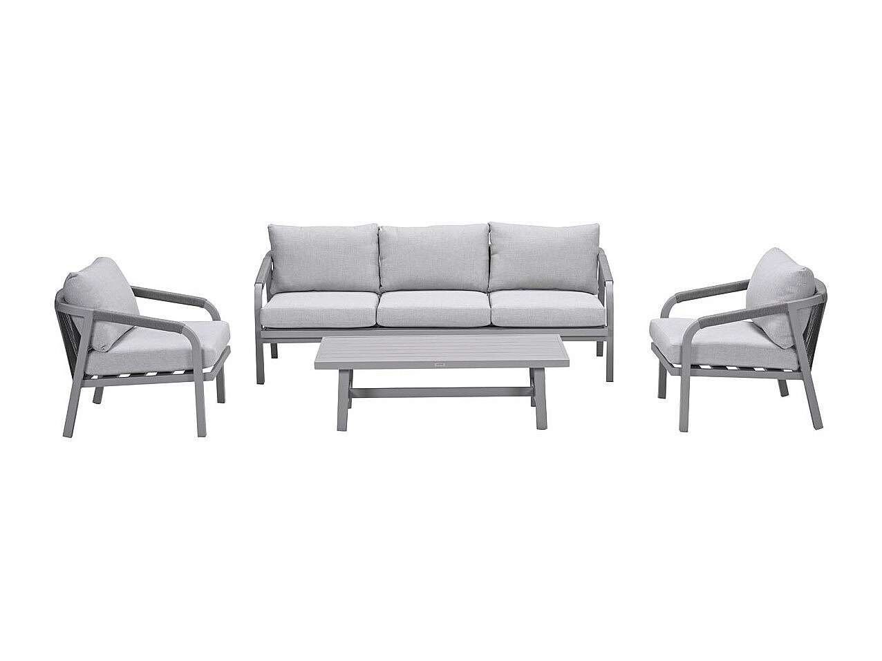 Garden Impressions Tarera loungeset 4-delig - taupe