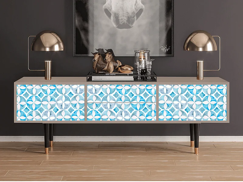 TV-meubel - 170х59х48 cm - T4 - Porto Mood, Latte