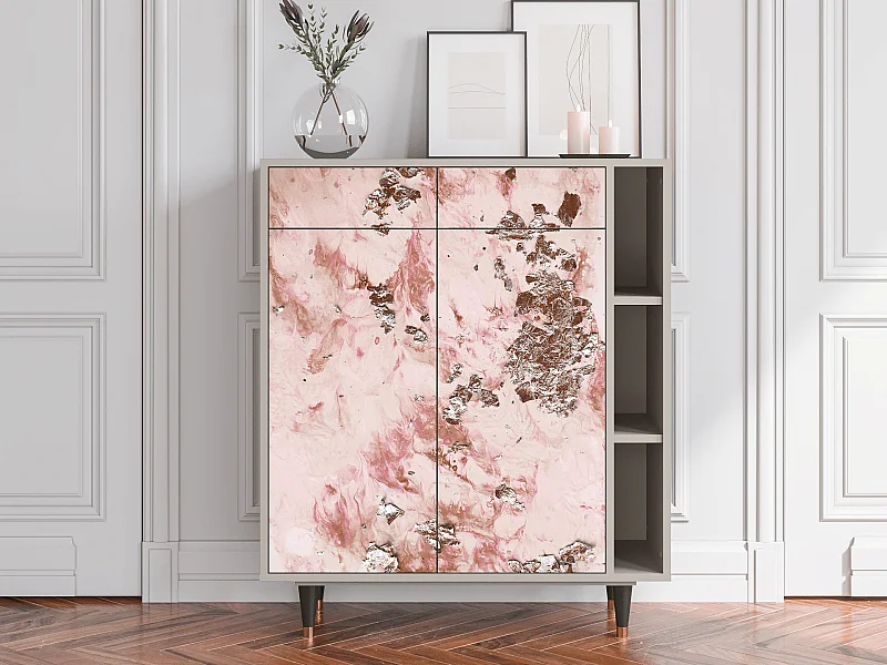 Dressoir - 96х110х41 cm - BS6 - Cotton Candy, Zand