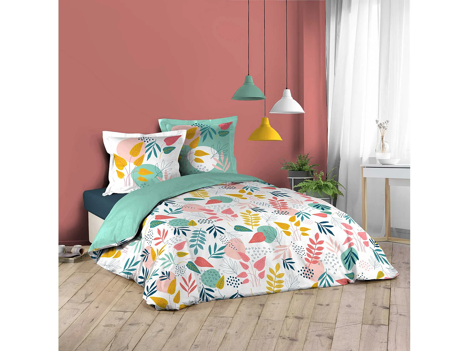Parure housse couette Bouquet Casside