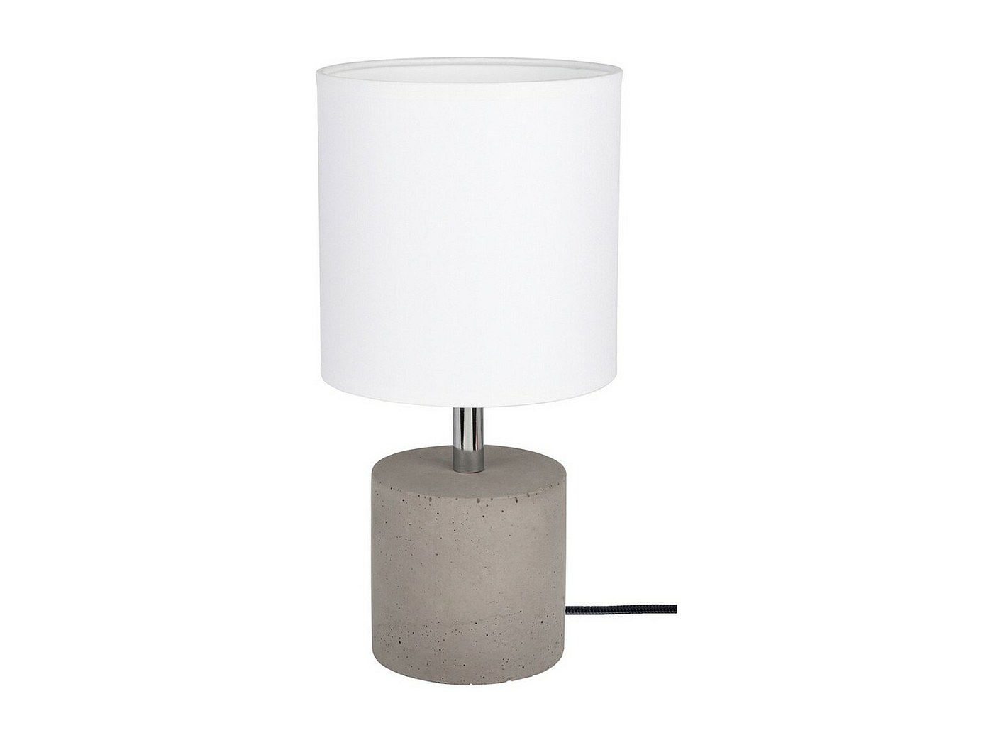 Candeeiro de Mesa Our, Cinzento, 15x15x30 cm, EPIKASA