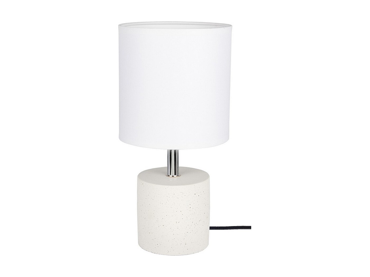 Candeeiro de Mesa Our, Branco, 15x15x30 cm, EPIKASA