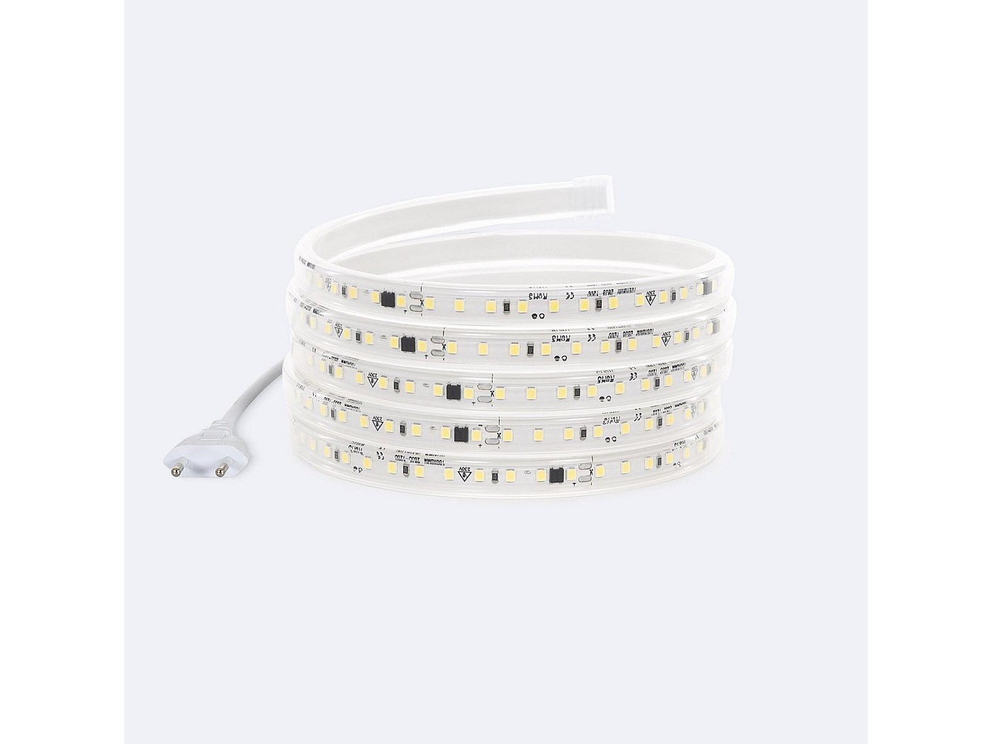Striscia LED Regolabile 220V SMD2835 Senza Raddrizzatore 120LED/m 1000 ...