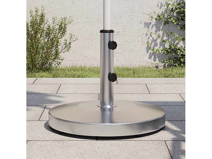 Base de parasol pour mats ?32/38/48 mm 25 kg rond
