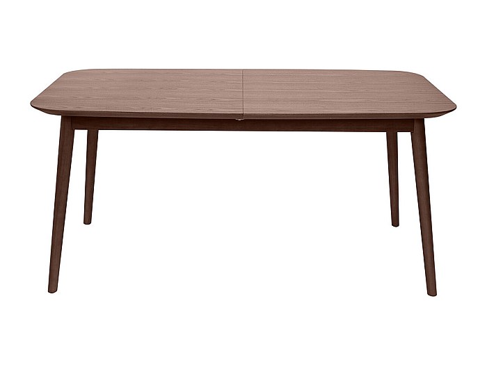 Mesa rectangular extensible con extensiones integradas de madera de ...