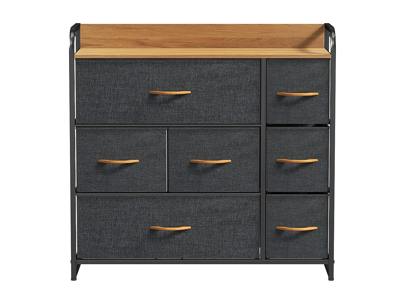 YITAHOME Commode - 7 Tiroirs en Tissu Commode Meuble de Rangement ...