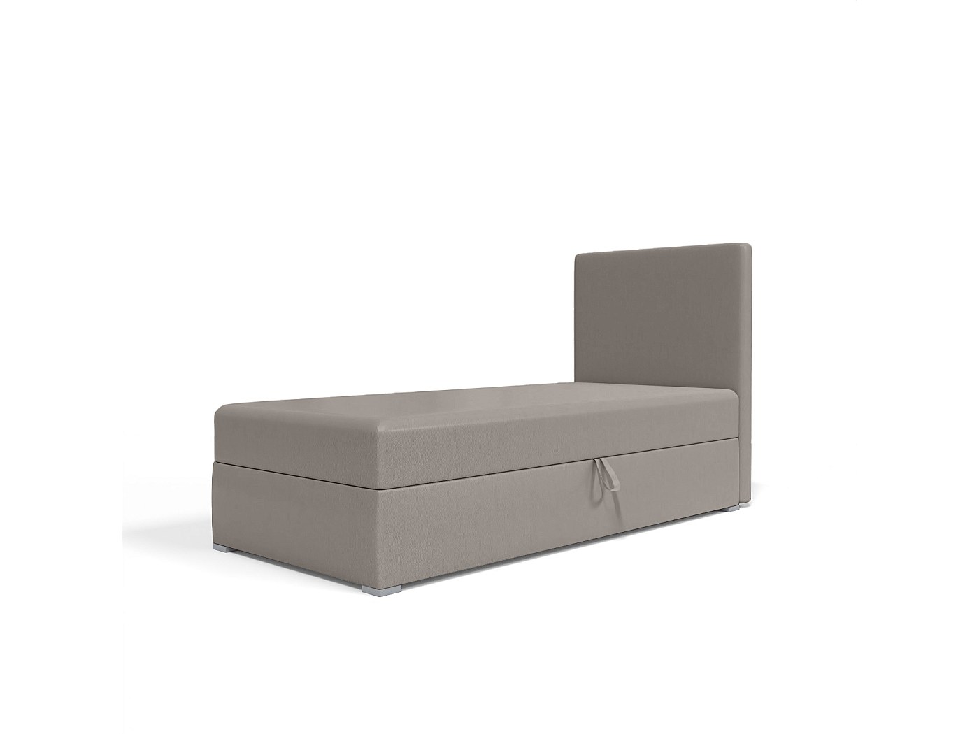 BOXBETT mit Bettkasten Kiberg Mini Basic 90x200 cm, Grau