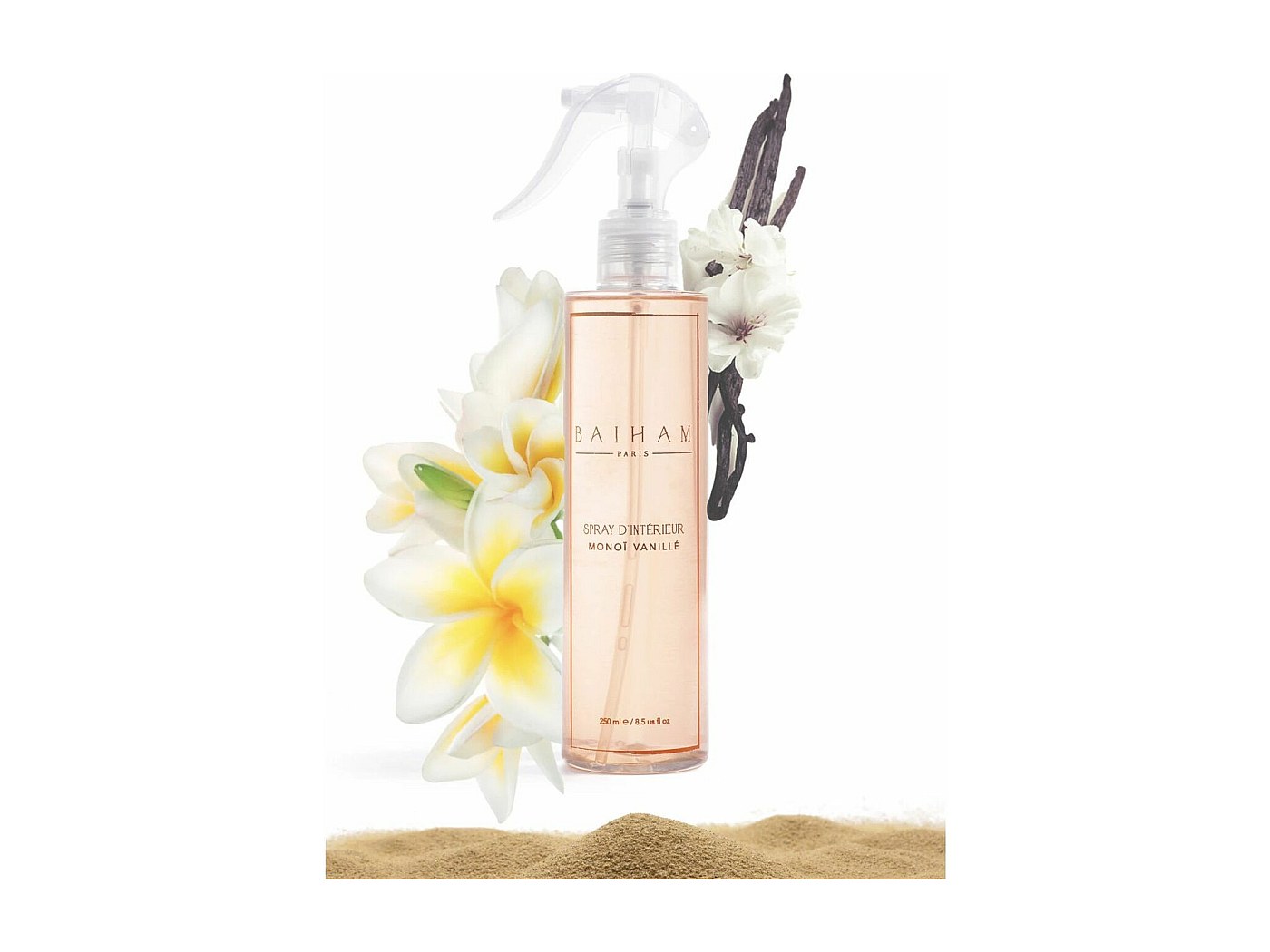 Parfum d'intérieur en spray 250 ml - Monoi vanillé