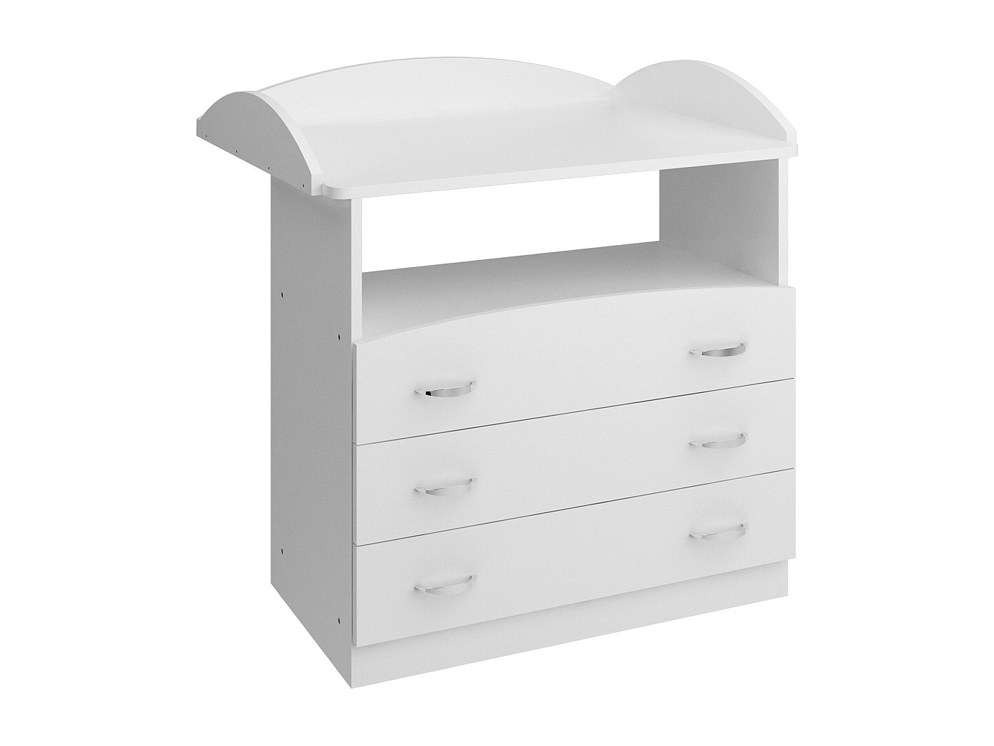 Floraya - Commode - Table à langer - Table à langer - Blanc