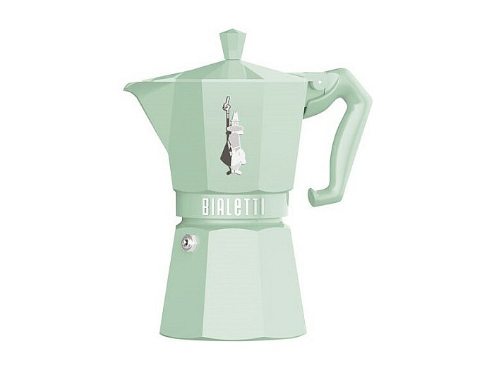 Ekspres Moka Exclusive 6T Pastelowa Zielona Bialetti - Styl Vintage i ...