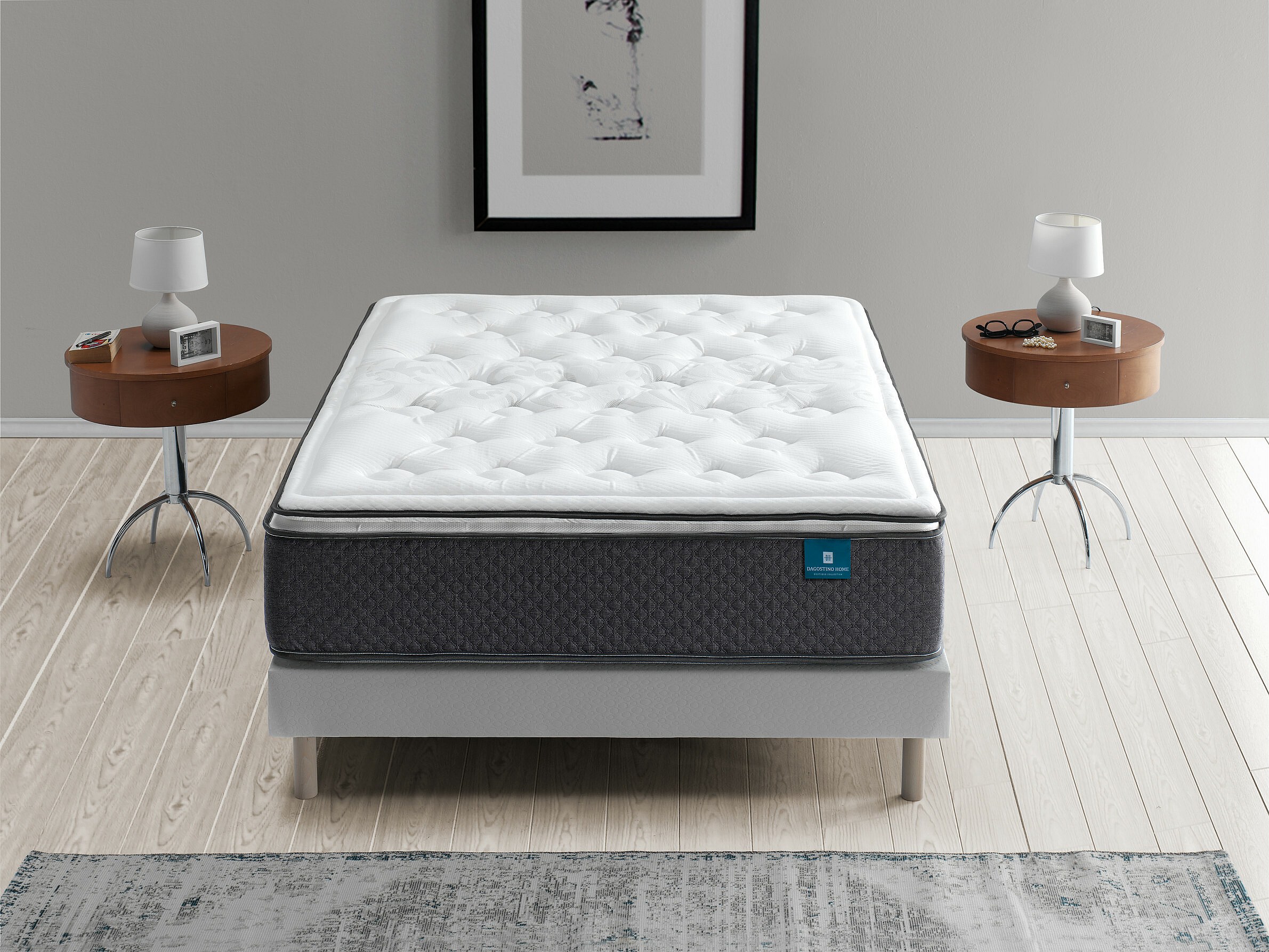 Matelas 105X190 Mousse Et Accueil Mémoire De Forme, Ferme, Qualité ...