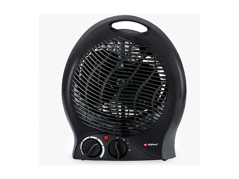 Calefactor vertical Alpina 2000W negro