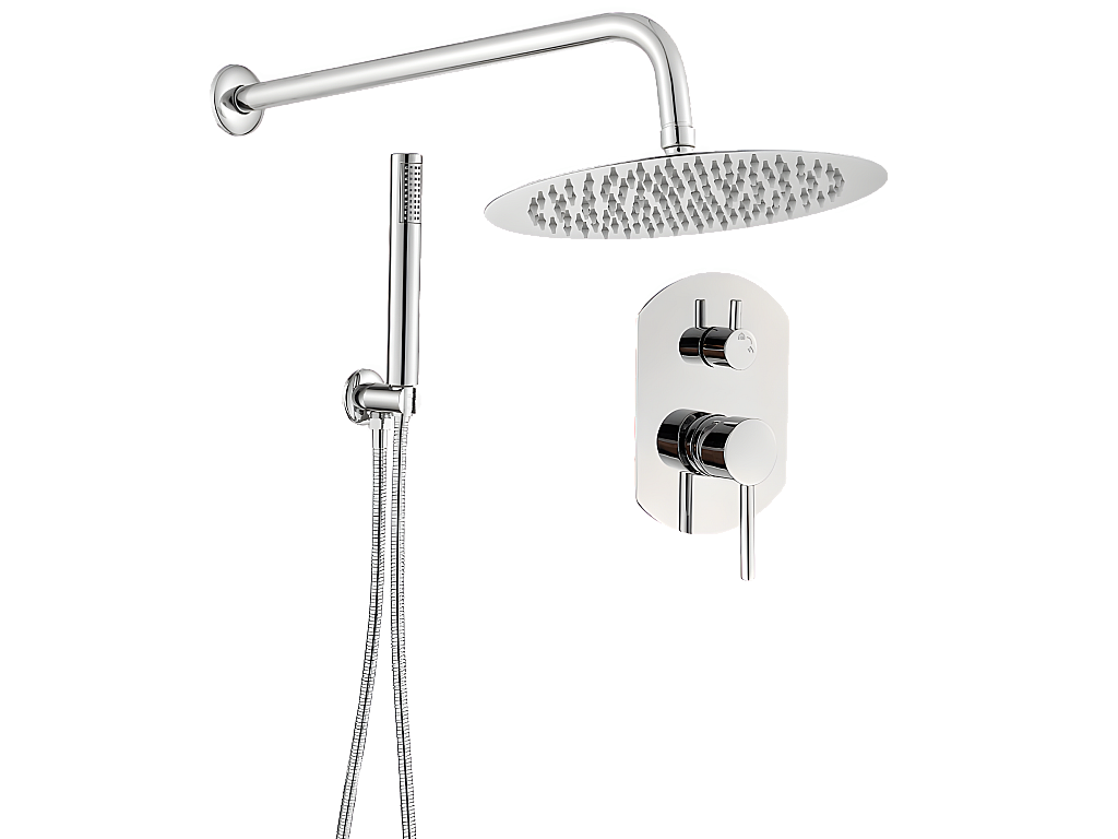 Kit de douche à encastrer NALA chromé