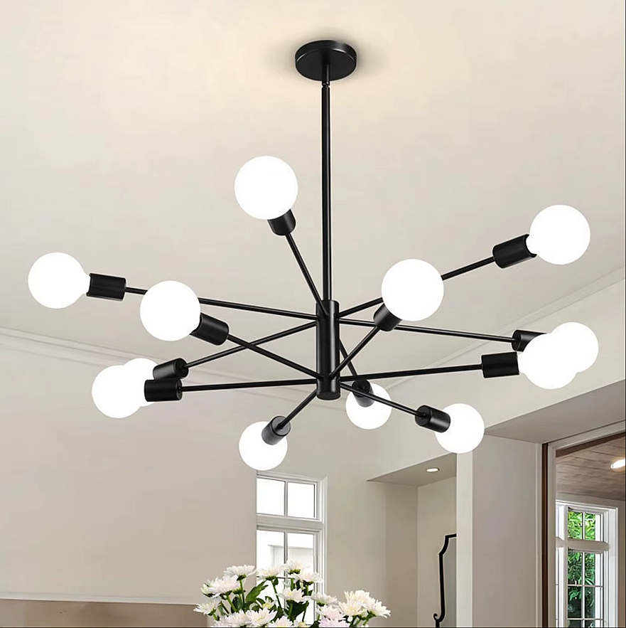 Plafonnier au design moderne, luminaire décoratif de plafond, idéal ...