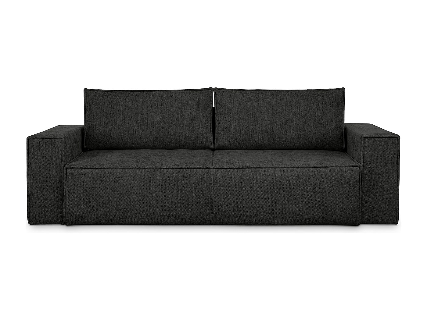 Canapé 3 places convertible - avec fonction couchage - avec coffre de ...