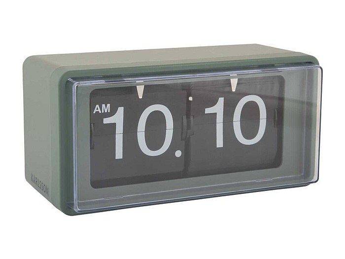 Horloge Clock Retro Boxed Flip