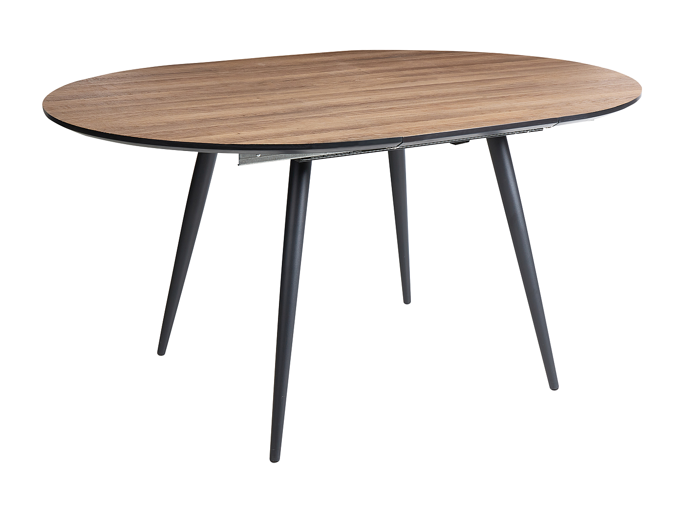 Eettafel uitschuifbaar SENIAC Bruin 110/150 cm 112 cm