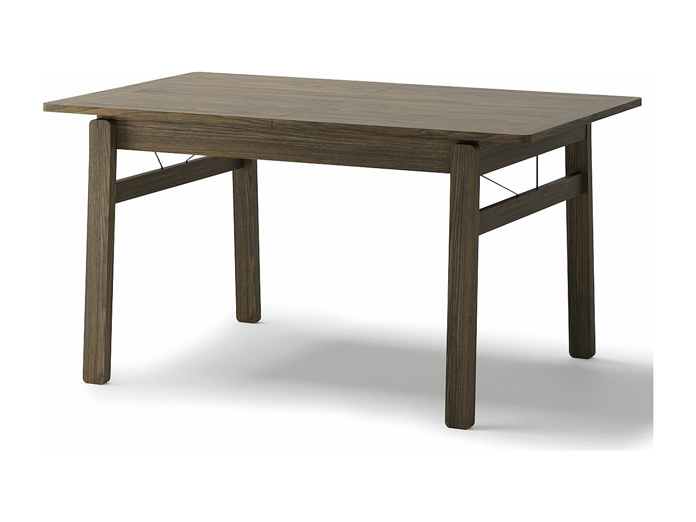 Ausziehtisch - Dunkle Eiche-Optik - 149–269 x 85 cm - PLOT