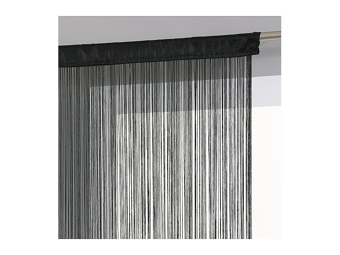 Rideau de fil Noir 120 x 240 cm