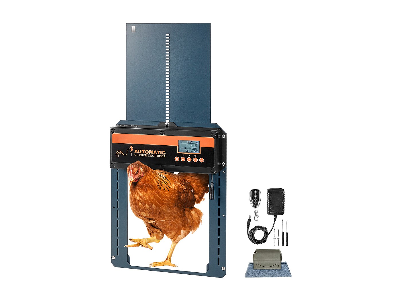 Automatische Kippenhokdeur SucceBuy, Timer en Lichtsensor, Automatische ...