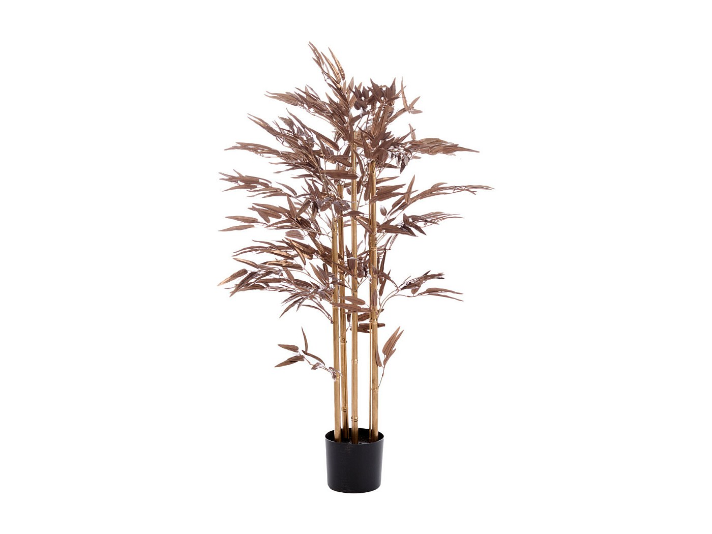 Planta artificial BAMBÚ - 120x70x120cm - Bronce