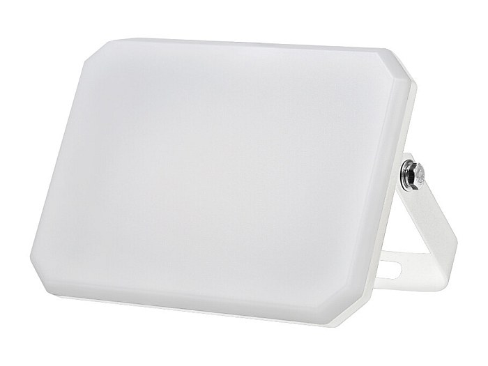 Foco LED blanco para exterior, 230 V, 20 W, 4000 K, cubierta lechosa ...