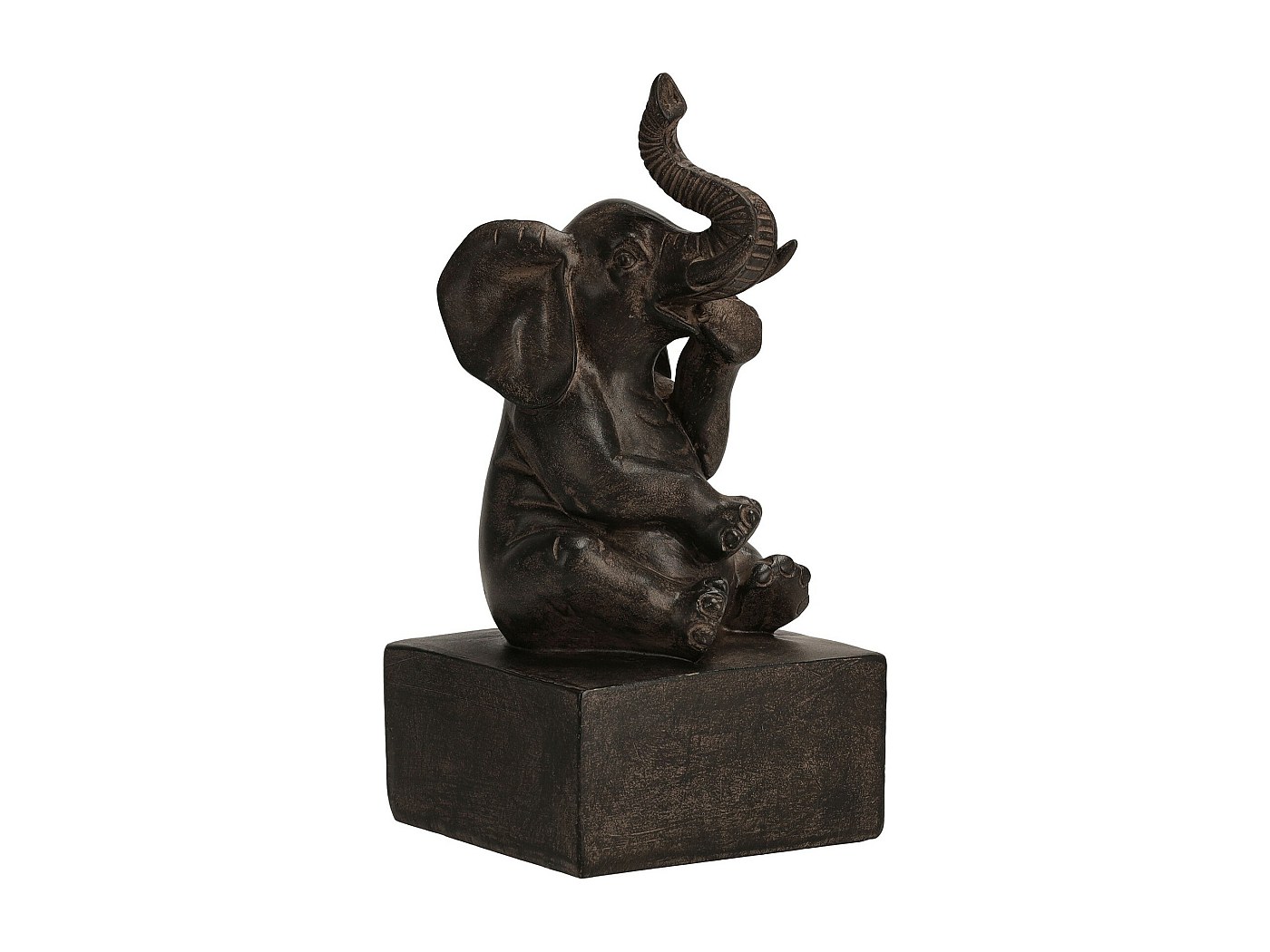 Dekofigur Elephino mittelbraun 20 x 10 x 10