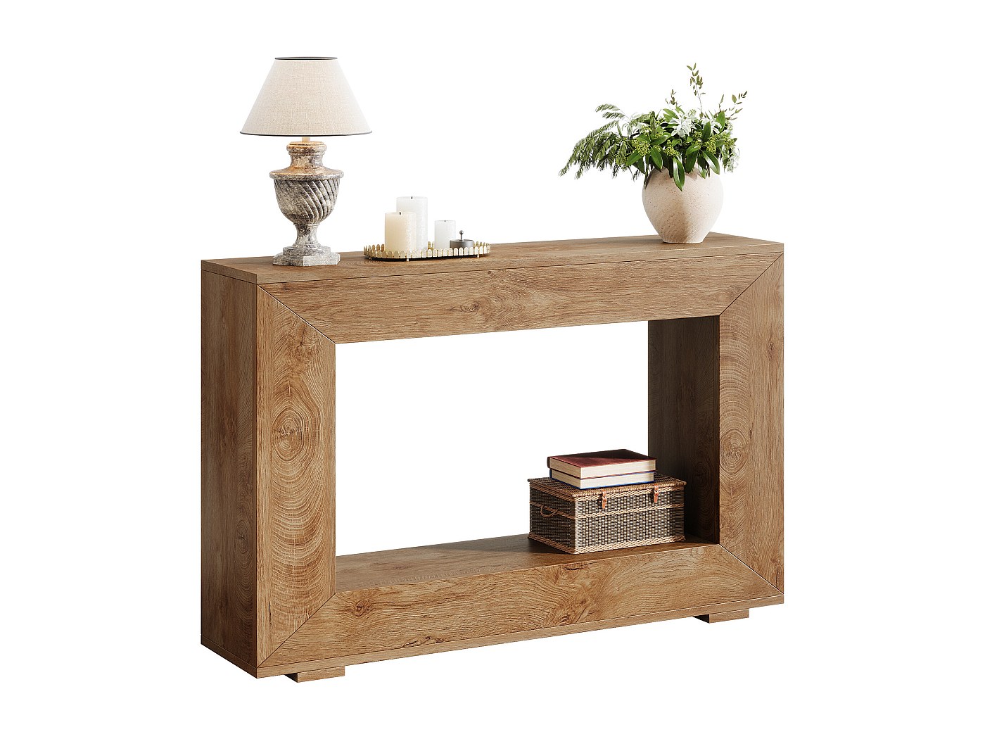 Table Console, Table d'entrée, 120x30x83.5cm, Table d'appoint, Table de ...