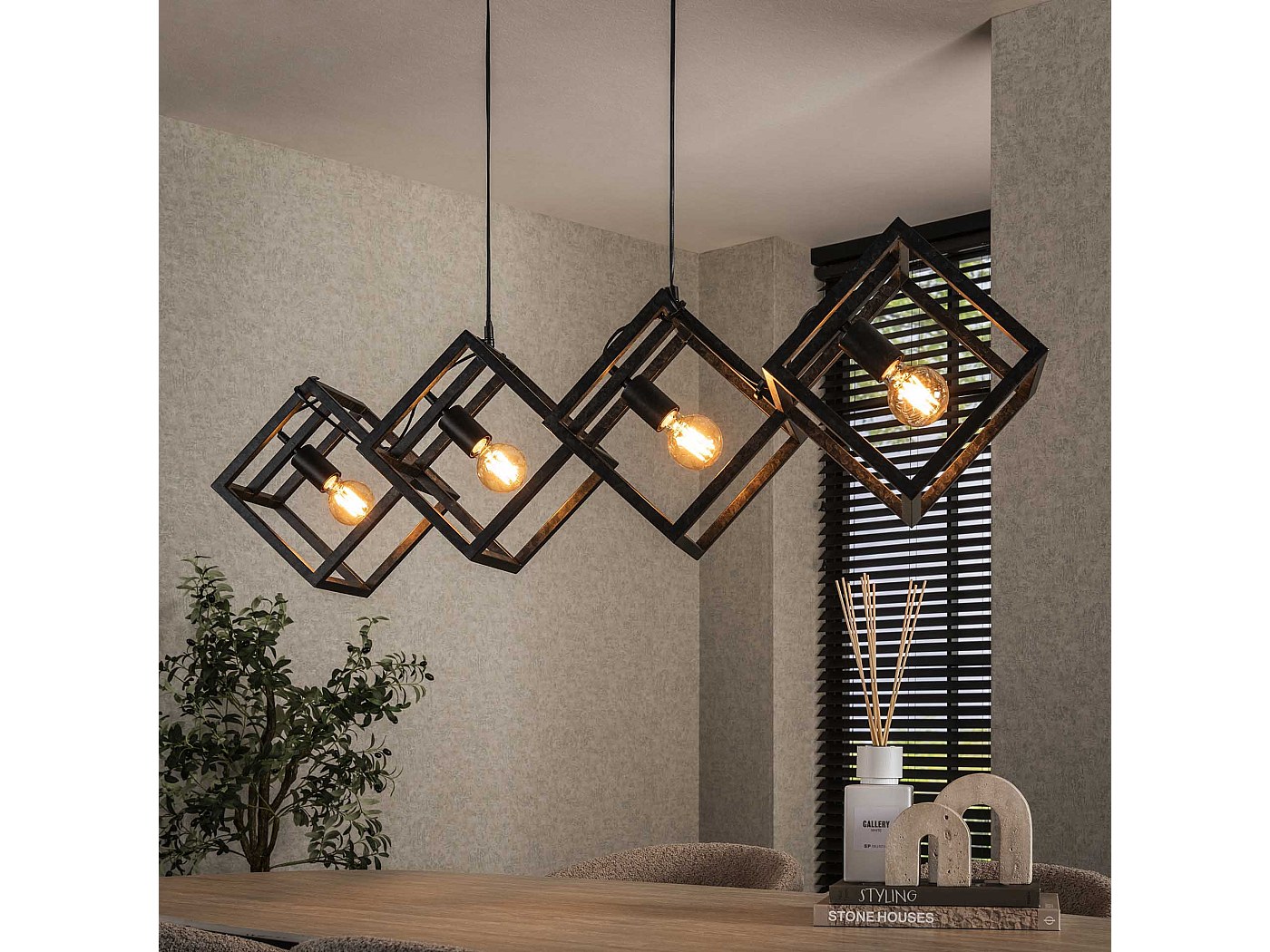 Suspension Cube 4L - Anthracite