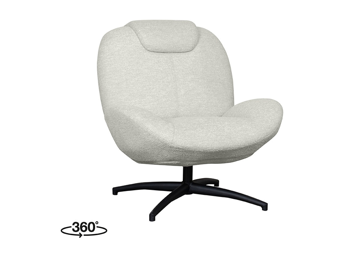 Sillón Clayton - Natural - Tela