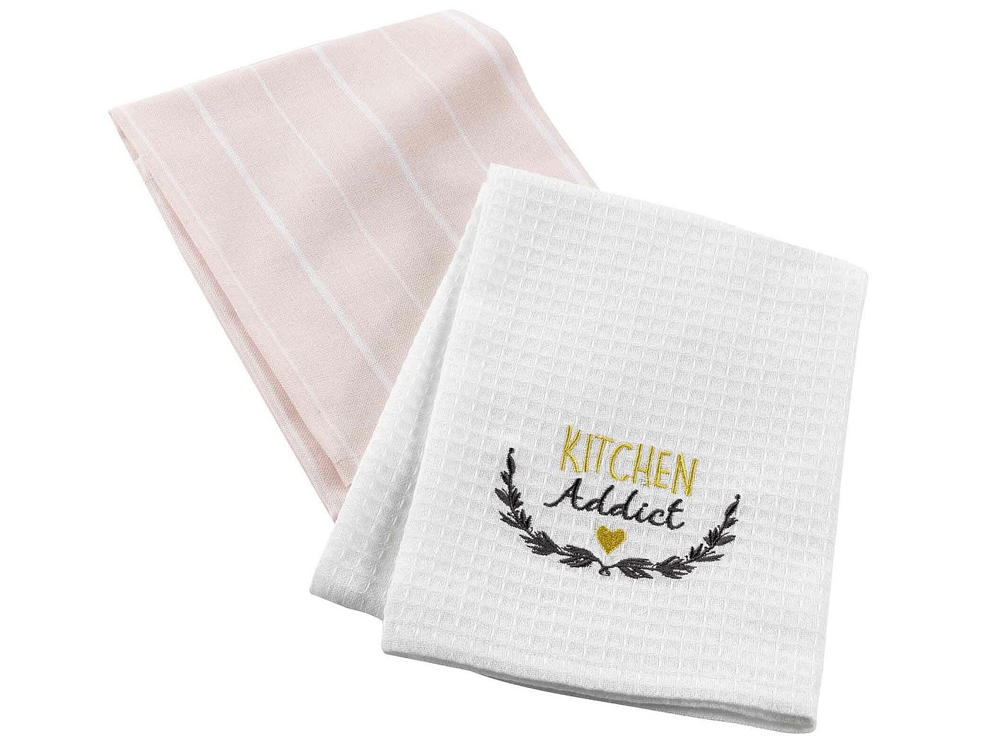 2 Serviettes torchons kitchen addict