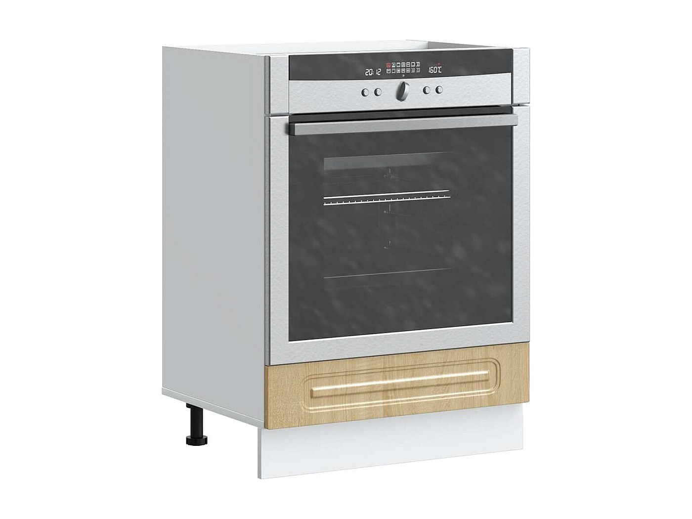 Mueble de horno Kalmar roble sonoma madera reconstituida