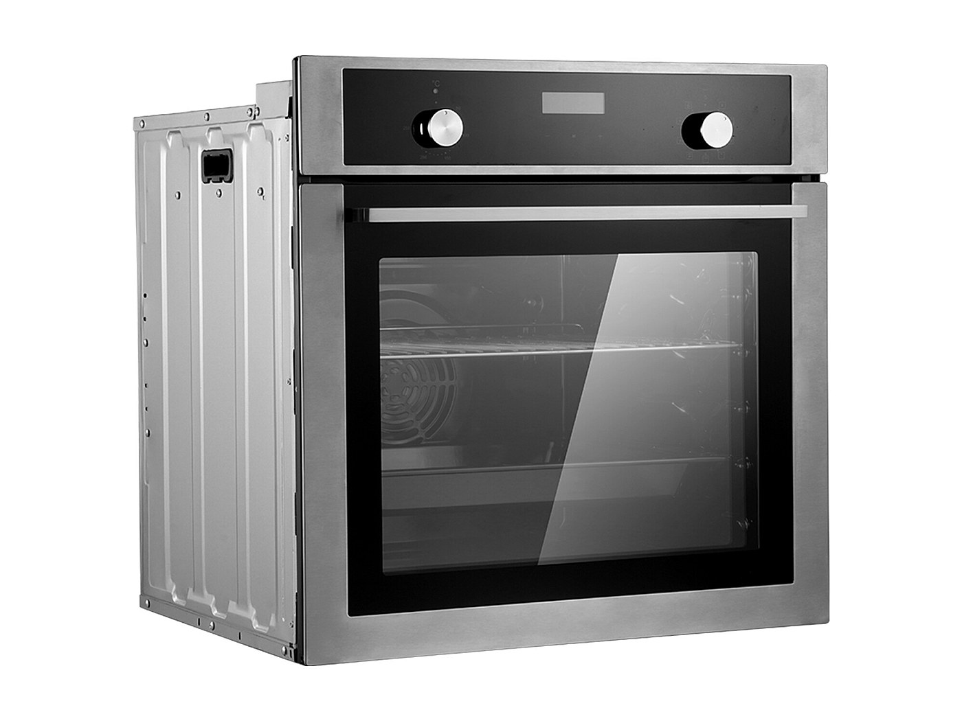 Four Mural Électrique Simple 59.5CM, 9 Fonctions Four Mural Encastrable ...