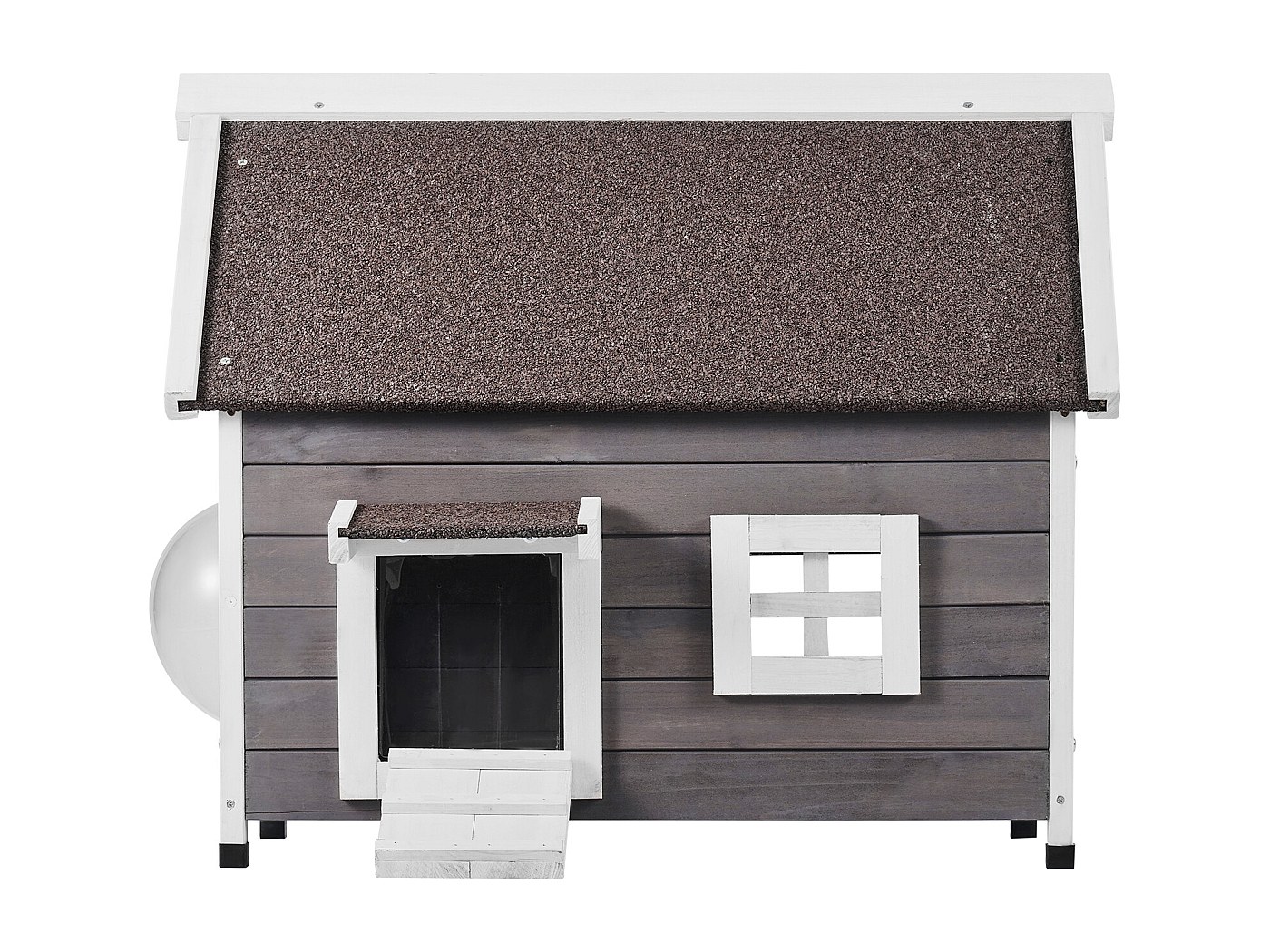 Kattenhuis, SucceBuy Buitenkattenhuisvesting - een Houten Schuilplaats ...