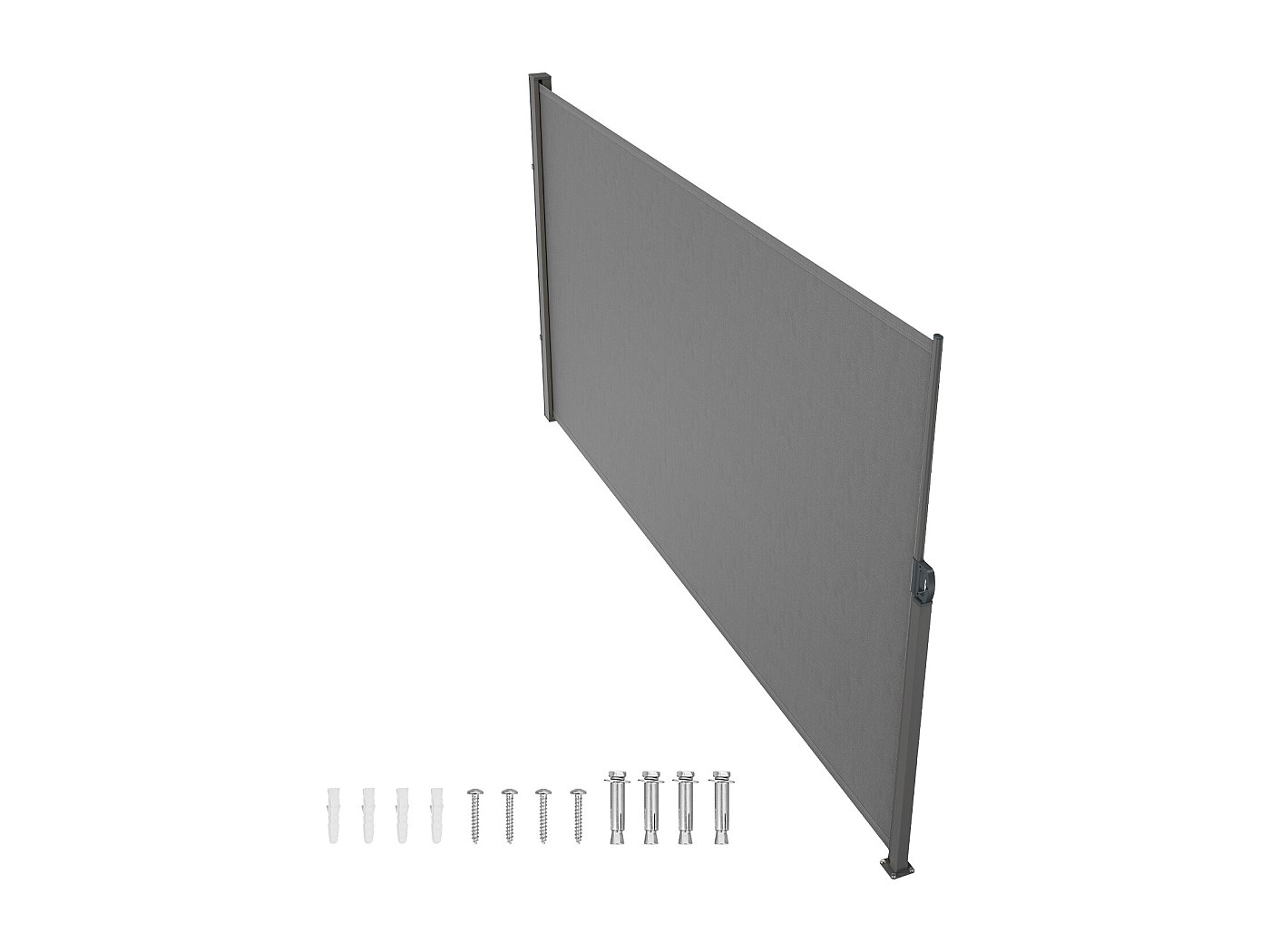Toldo Lateral Retratil SucceBuy, 180 x 300 cm, veda de Separação para Pátio