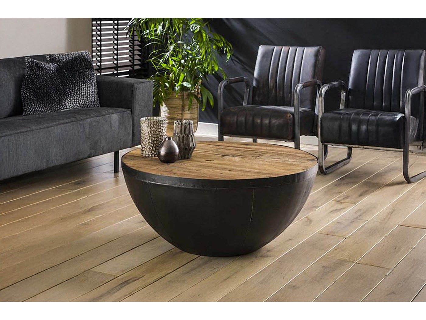 - marrón Madera - 90 x 90 cm - ELLA