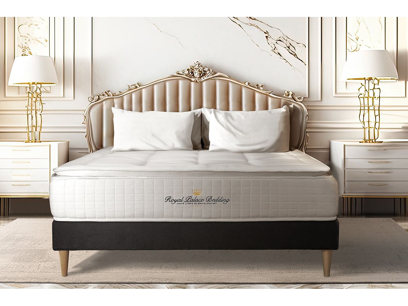 Matras- en bodemset 120x200 cm - George V