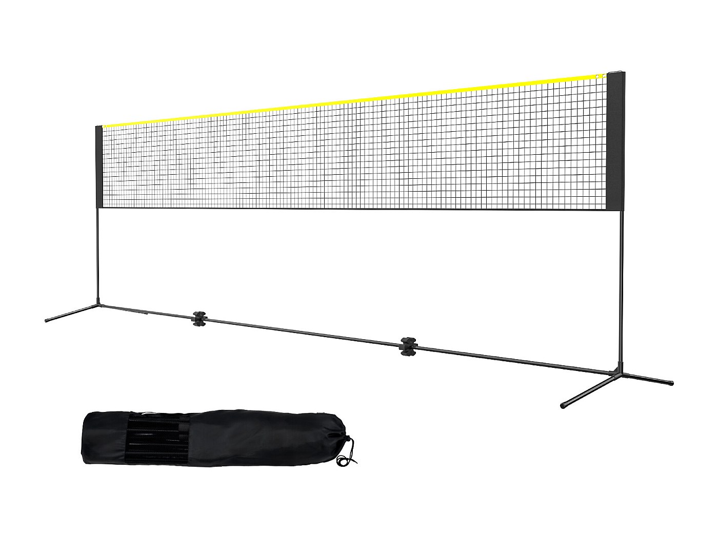 Rede de Badminton, SucceBuy Conjunto de Rede de Badminton Portátil 510 ...