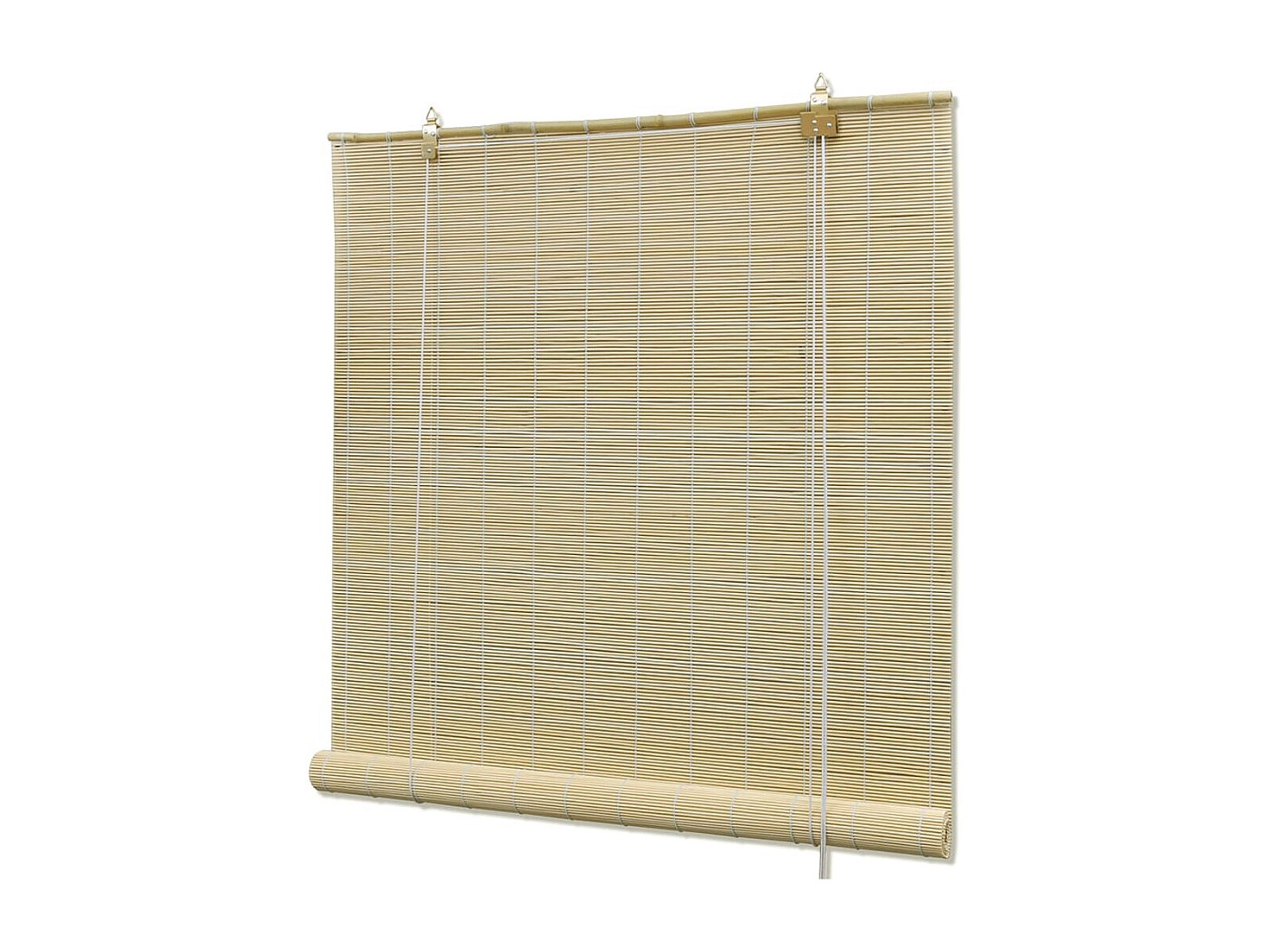 Tenda a rullo in bambù naturale 100x160 cm