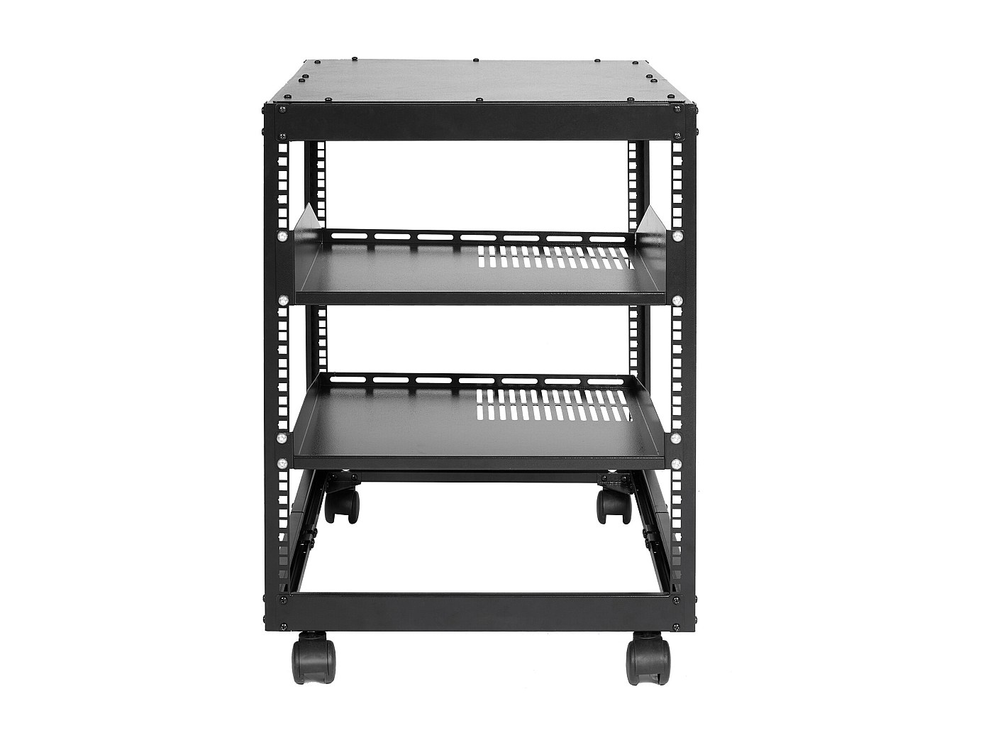 Rack de Serveur SucceBuy 12U 4 - Rack Serveur à Montants, 58cm - 102cm ...