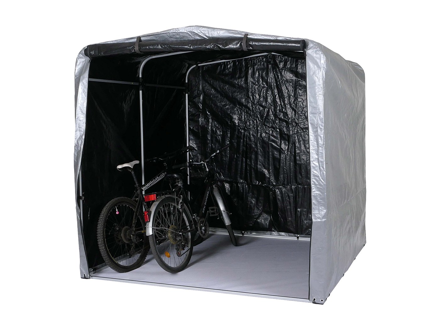 Garage per biciclette MCW-N61, garage tagliaerba tenda, alluminio ...