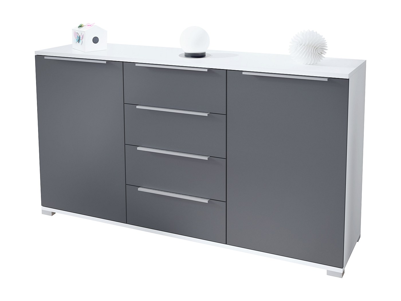 SIDEBOARD Linio Anthrazit matt