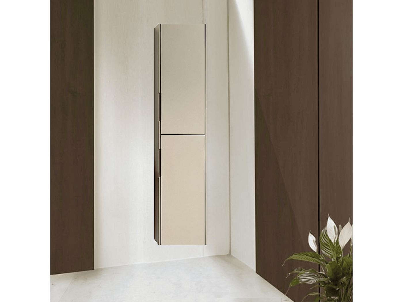 Colonne de salle de bain 160 cm lichen Aquamila