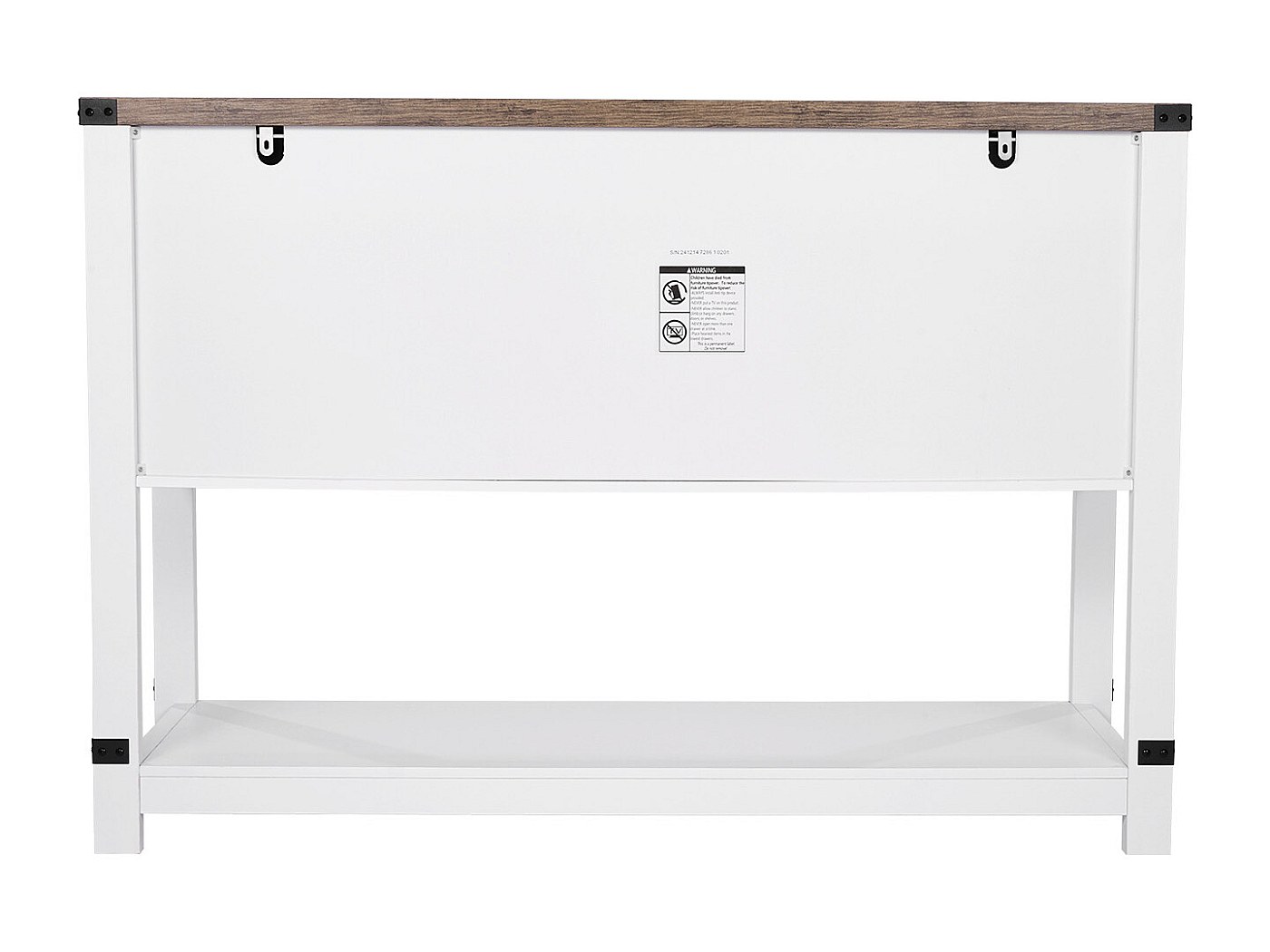 Meuble de Bar à Café SucceBuy, 120 x 39,8 x 83 cm, 4 Niveaux avec ...