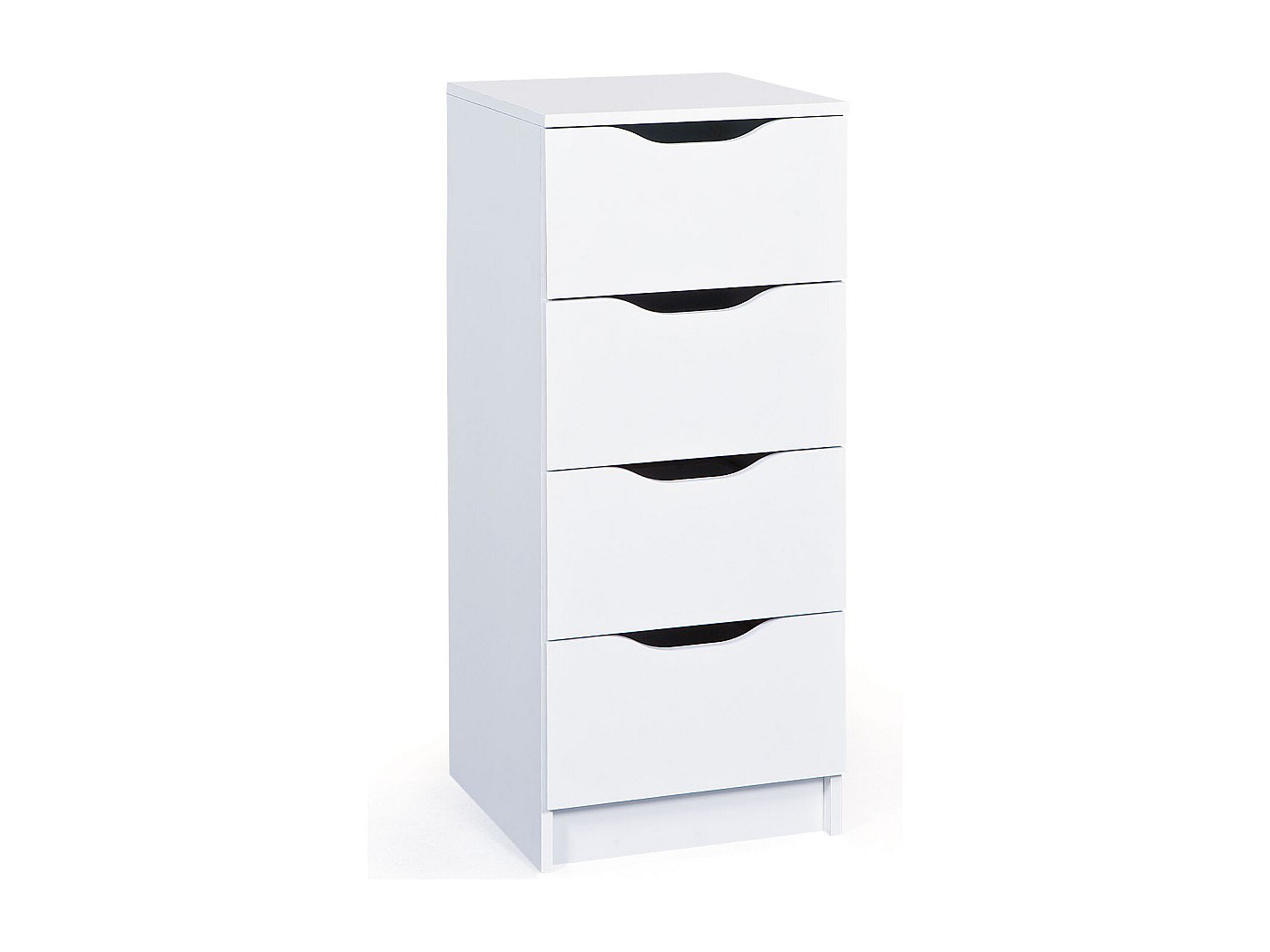 Wung Kommode 4 Schubladen, weiss