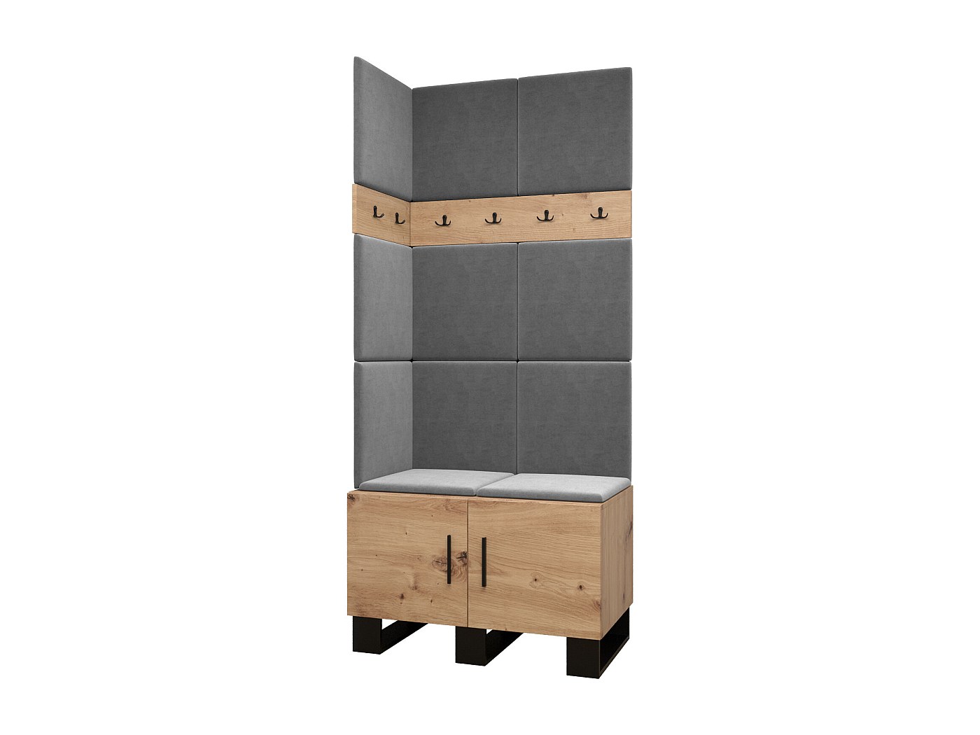 Set guardaroba Artin 11 196/84/46 (Rovere/Manila 16)